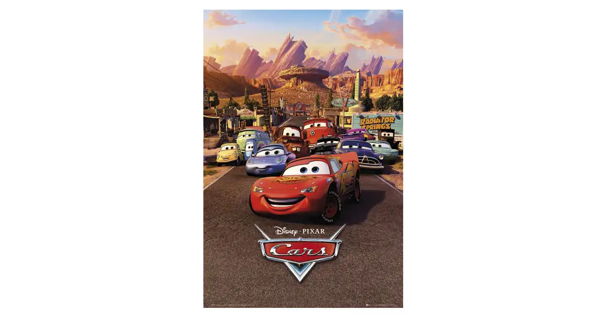 Auta - Disney Cars - one sheet - plakat - Galeria Plakatu