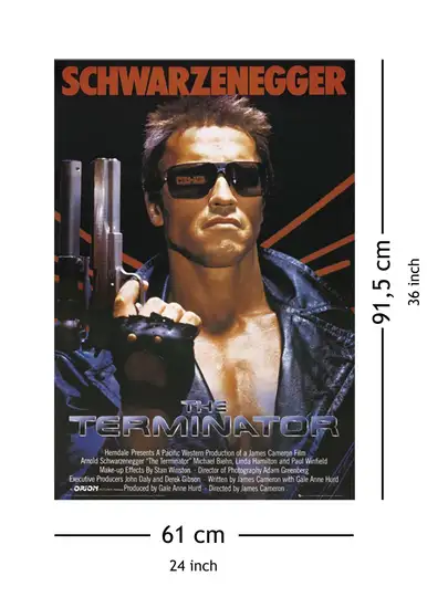 Terminator Arnold Schwarzenegger - plakat - Galeria Plakatu