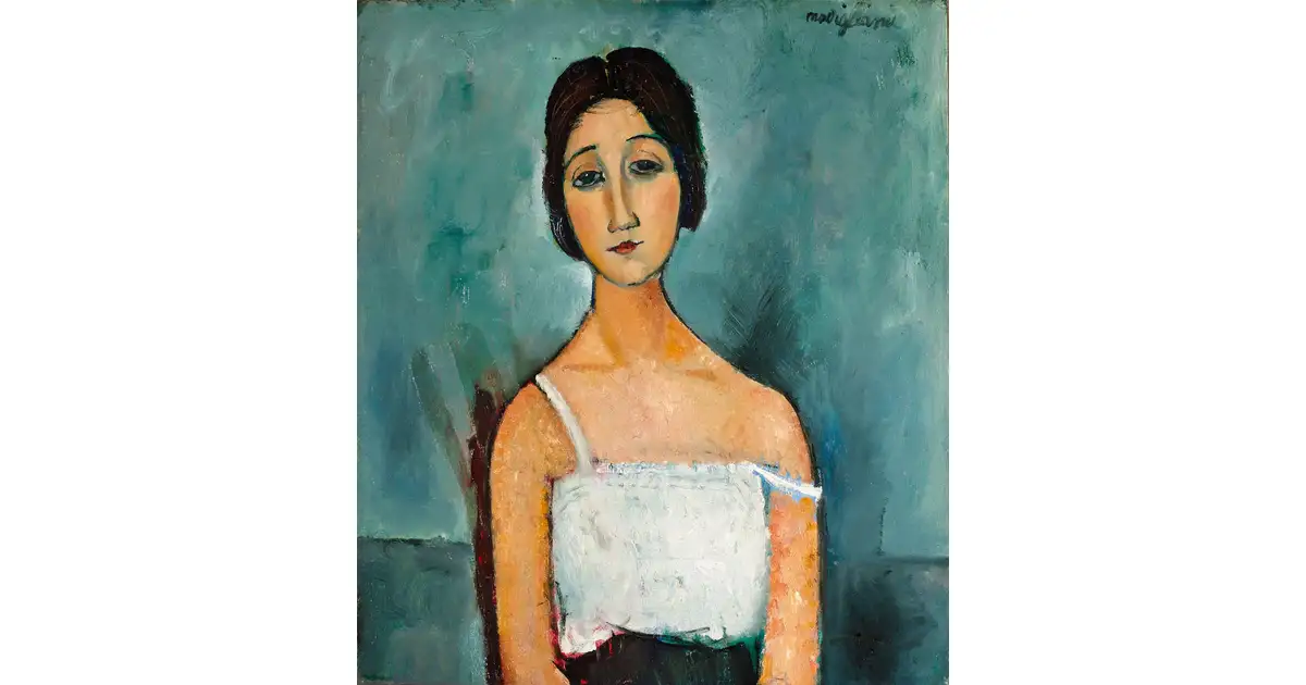 Amedeo Modigliani Christina (1916) - plakat - Galeria Plakatu