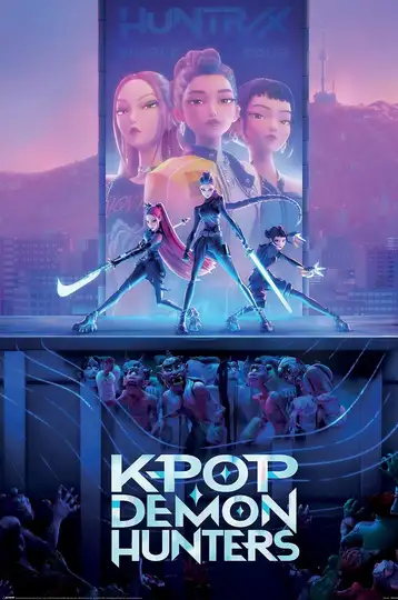 K-Pop Demon Hunters Huntrix - plakat - Galeria Plakatu