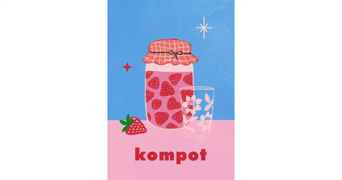 Kompot - plakat - Galeria Plakatu