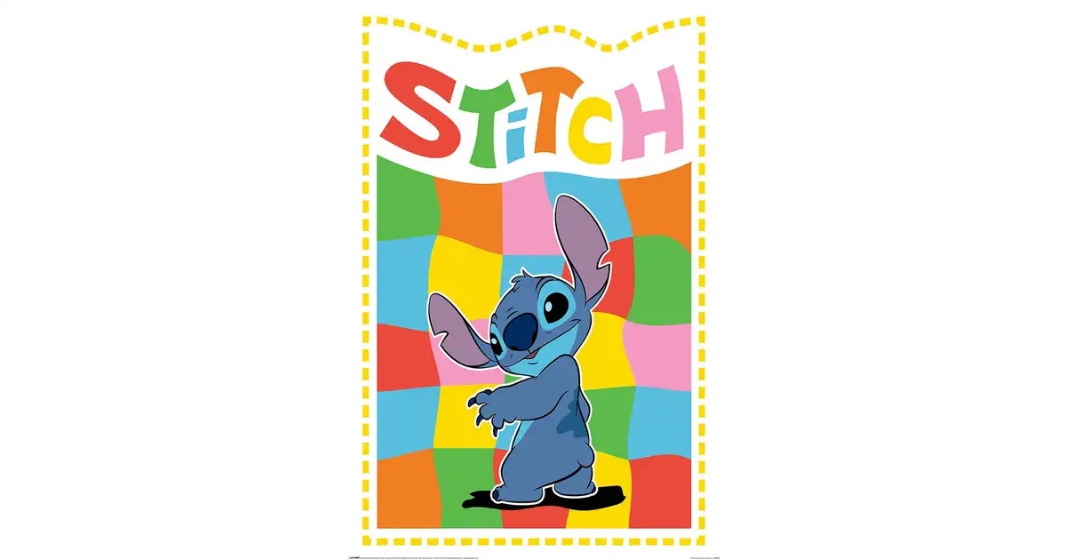Stitch - plakat - Galeria Plakatu