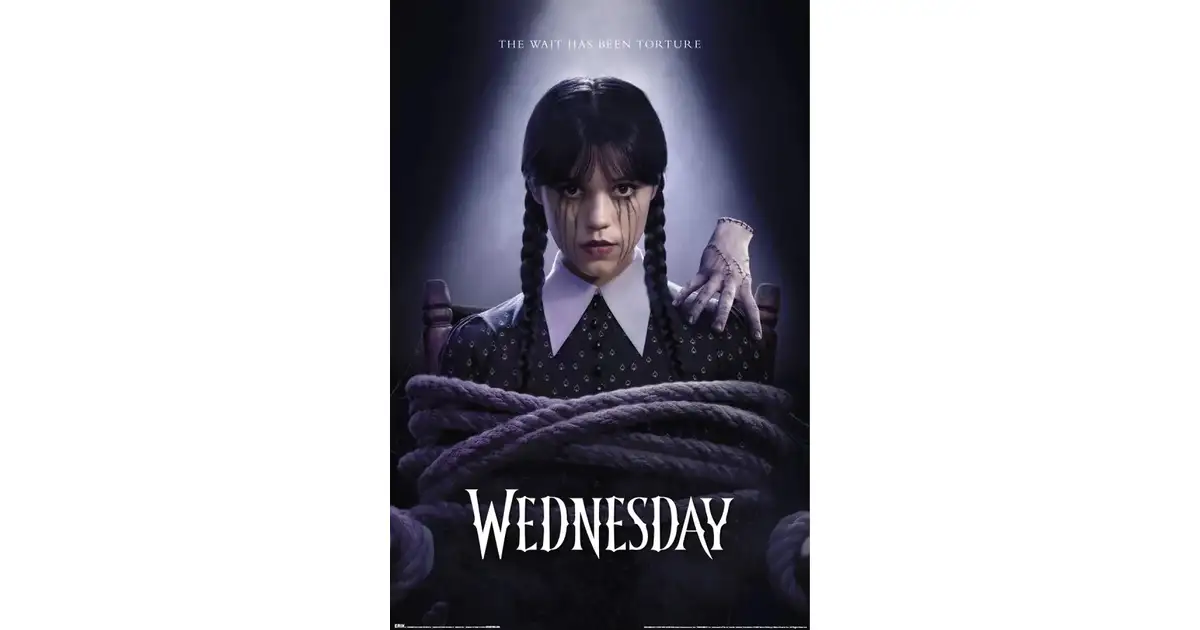 Wednesday Sezon 2 - plakat - Galeria Plakatu