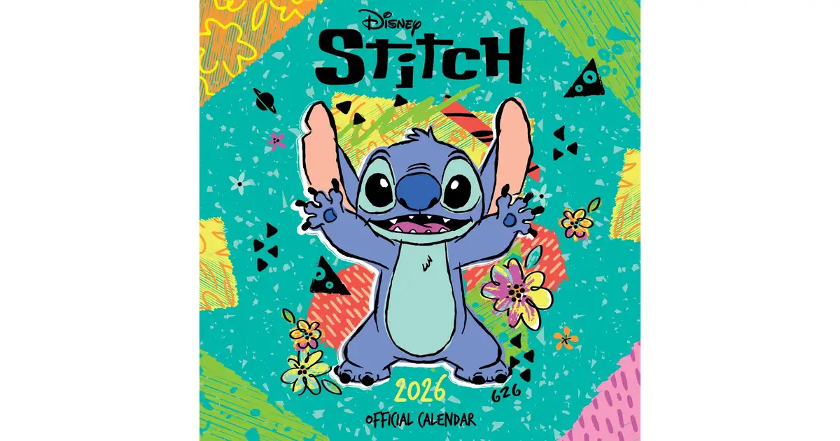 Stitch Disney - Oficjalny Kalendarz 2026 + plakat Gratis - Galeria Plakatu