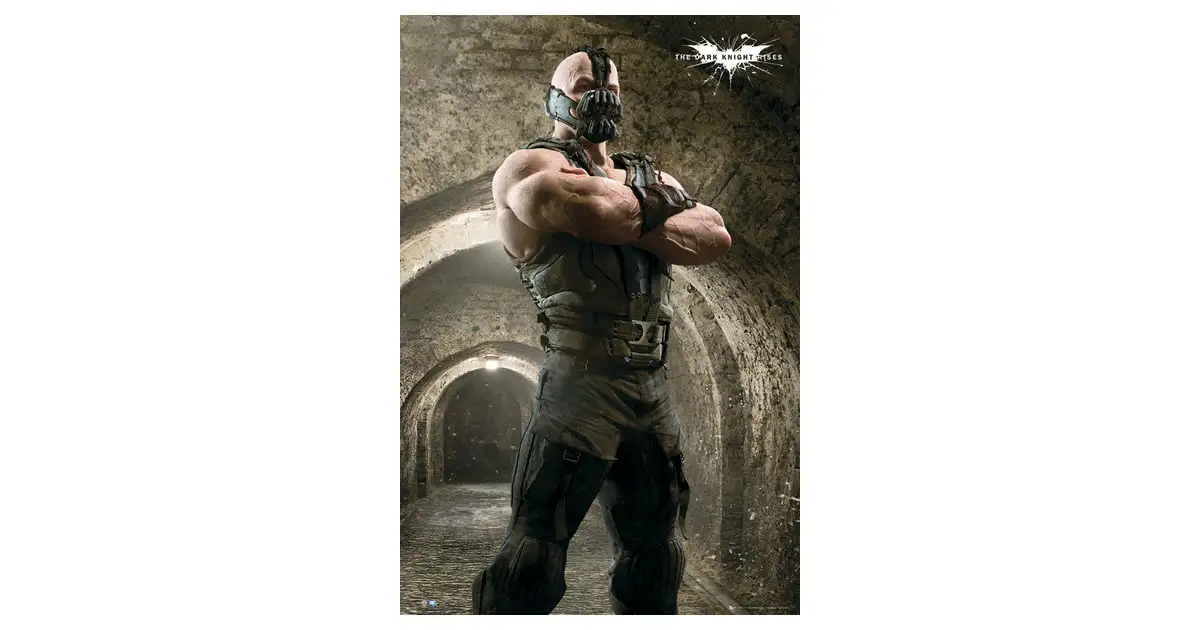 Batman The Dark Knight Rises Bane Sewer - plakat - Galeria Plakatu
