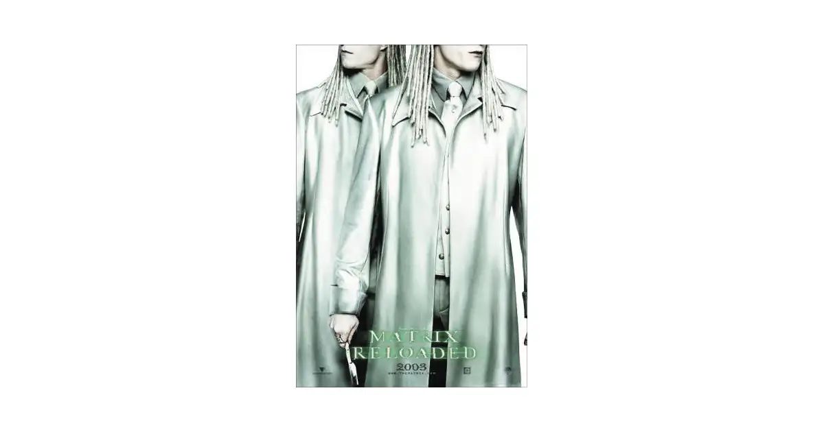 Matrix - Reloaded - Bliźniaki - plakat