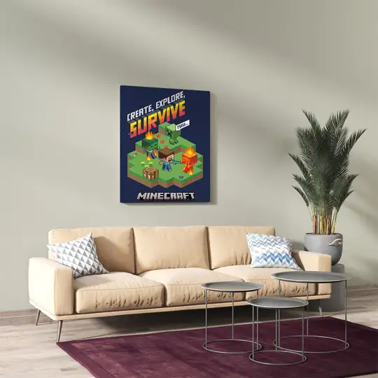Minecraft Computronic - plakat