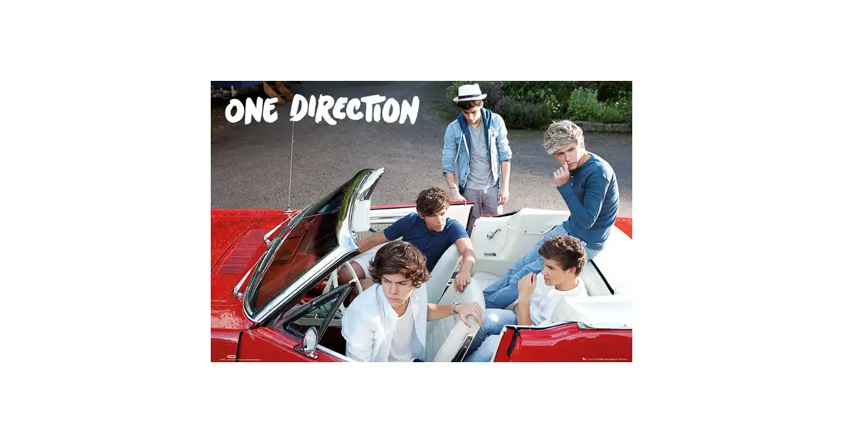 One Direction Cadillac - plakat - Galeria Plakatu