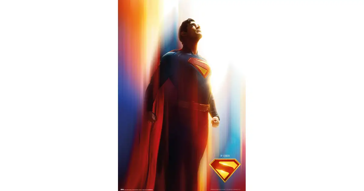 Superman Burn - plakat - Galeria Plakatu