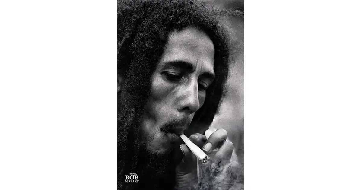 Bob Marley Joint - plakat - Galeria Plakatu