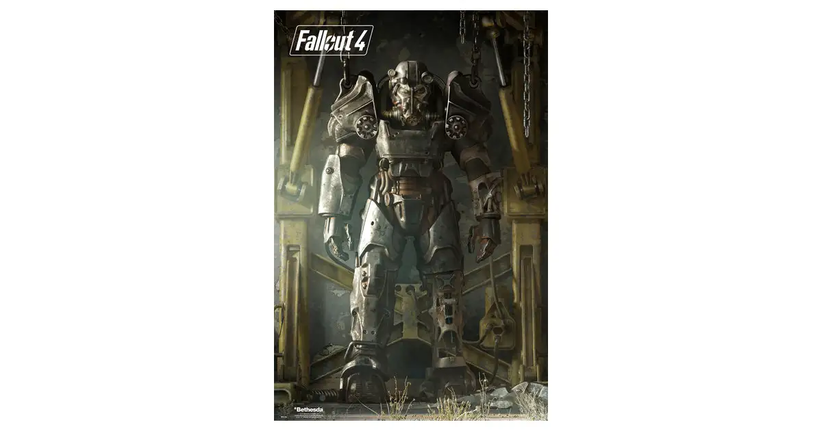 Fallout 4 Key Art - plakat - Galeria Plakatu