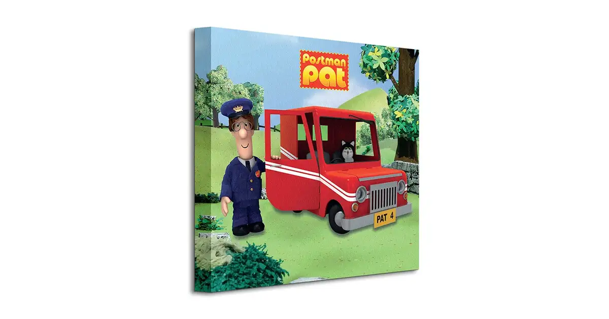 Postman Pat (scene) - Obraz na płótnie - Galeria Plakatu