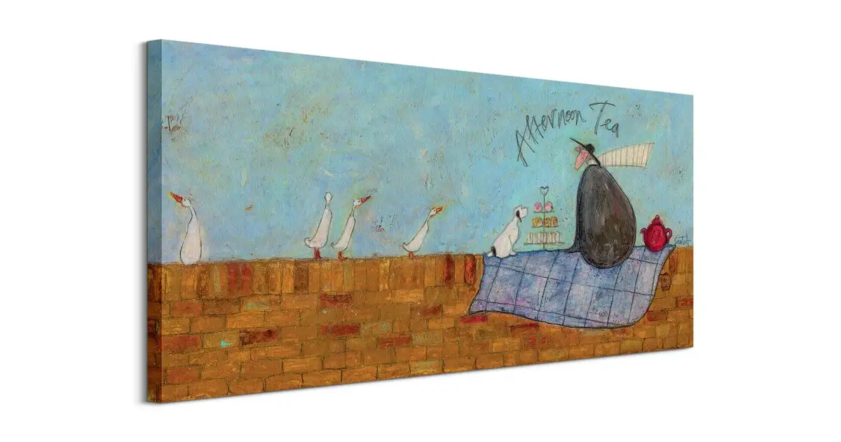 Sam Toft Afternoon Tea - Obraz na płótnie - Galeria Plakatu