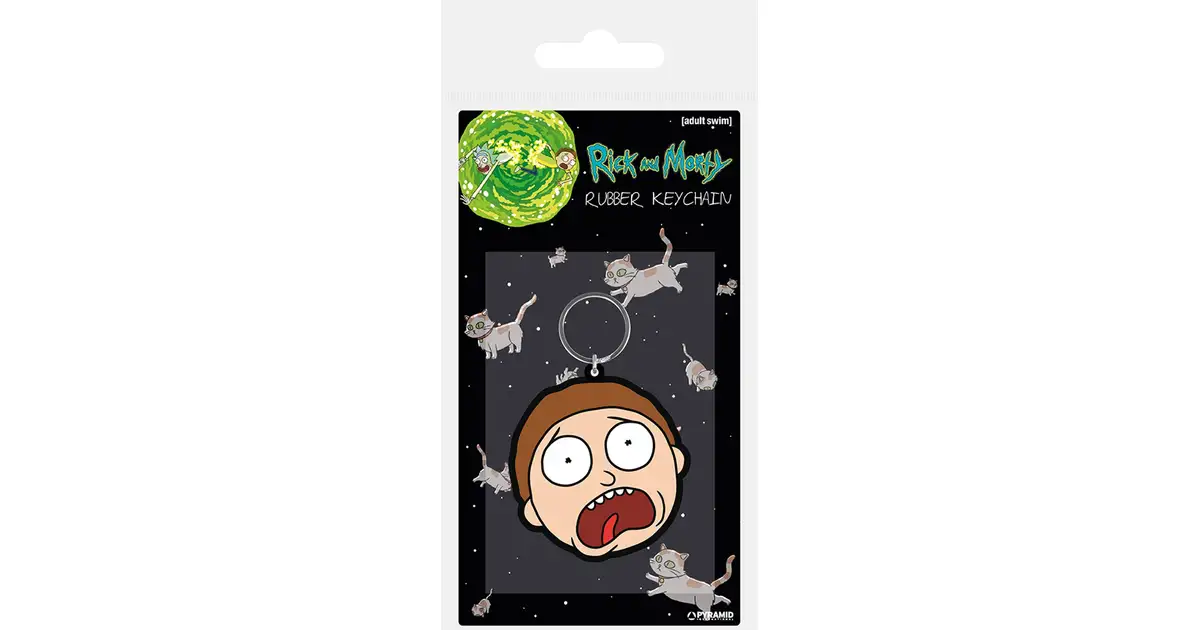 Rick and Morty (Morty Terrified Face) - brelok - Galeria Plakatu