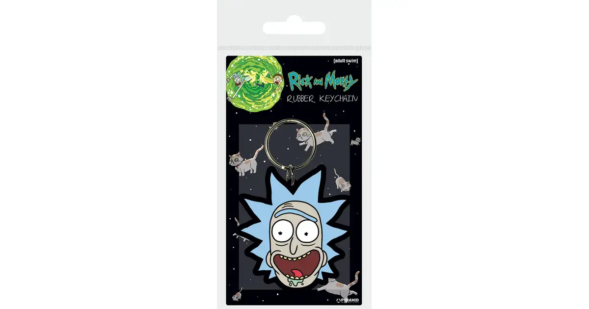 Rick and Morty (Rick Crazy Smile) - brelok - Galeria Plakatu