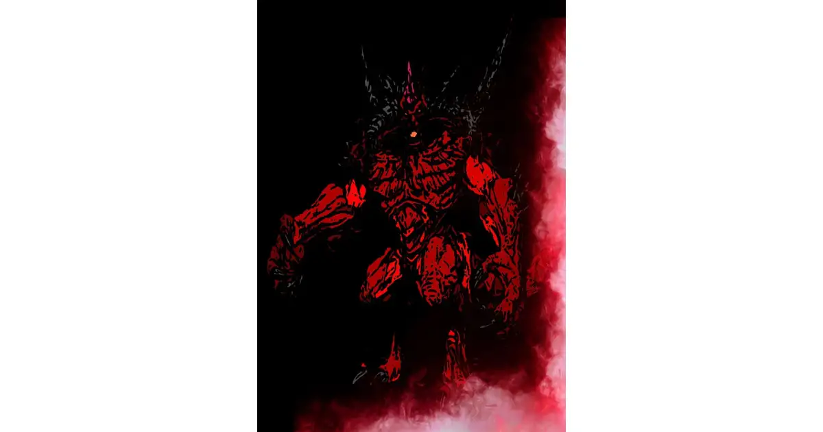 BlizzardVerse Stencils - Diablo, the Lord of Terror, Diablo - plakat ...
