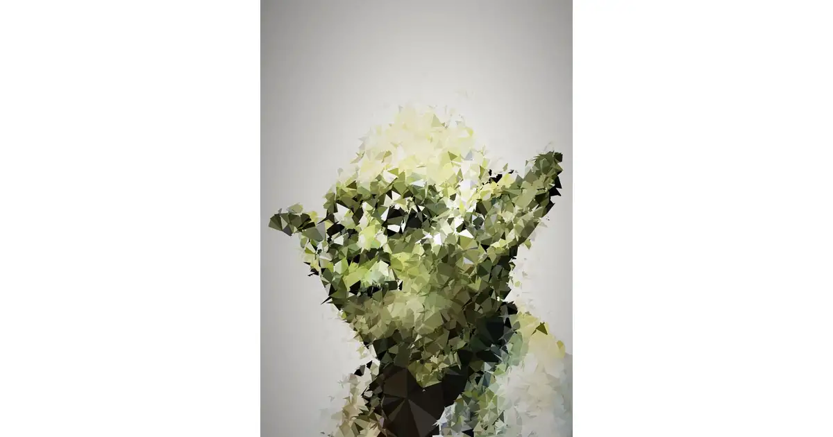 POLYamory - Yoda, Gwiezdne Wojny Star Wars - plakat - Galeria Plakatu