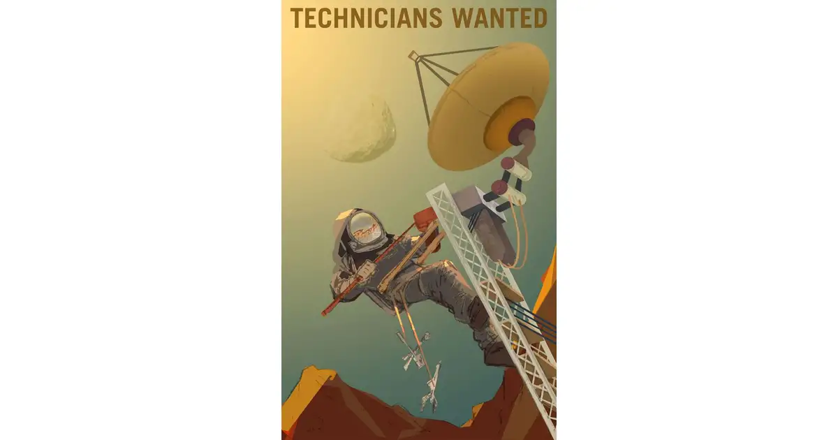 Technicians-Wanted - plakat - Galeria Plakatu