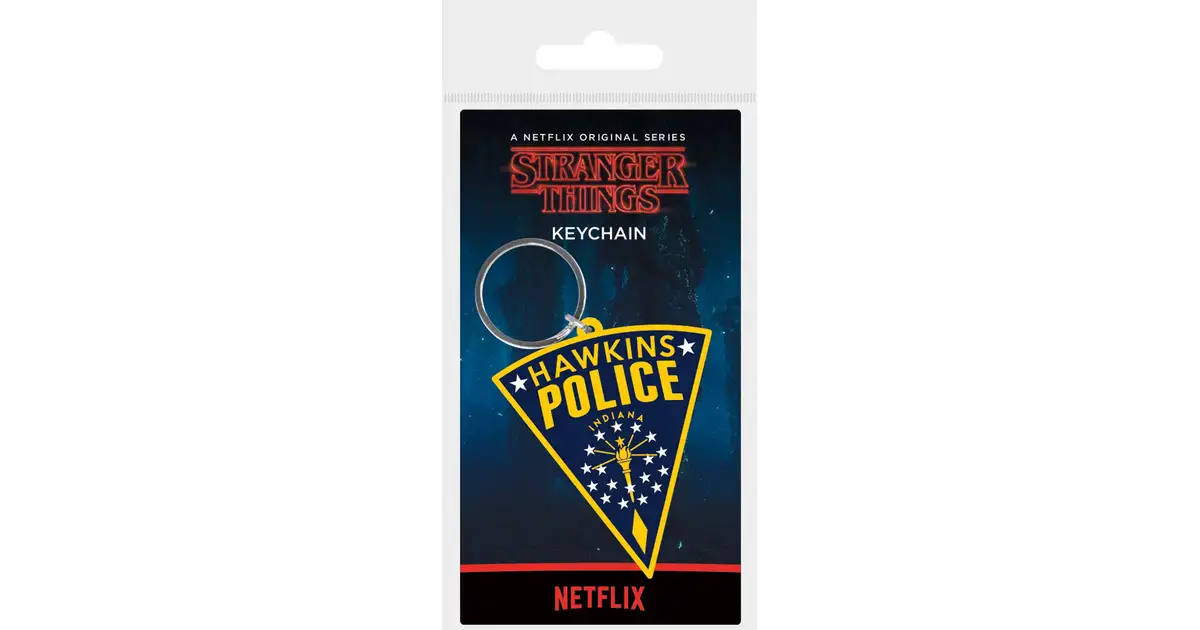 Stranger Things Hawkins Police - brelok - Galeria Plakatu