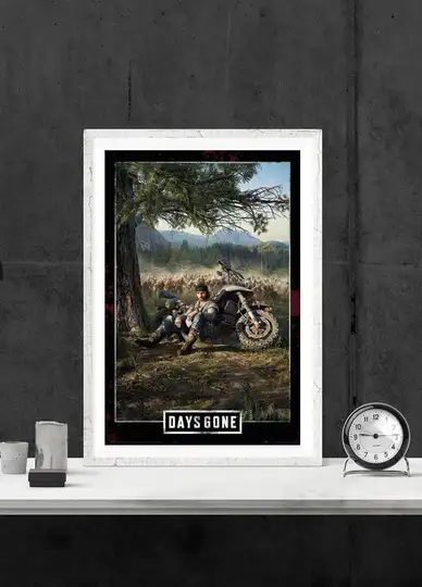 Days Gone Key Art Cover - plakat - Galeria Plakatu