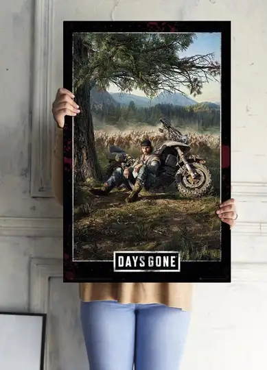 Days Gone Key Art Cover - plakat - Galeria Plakatu