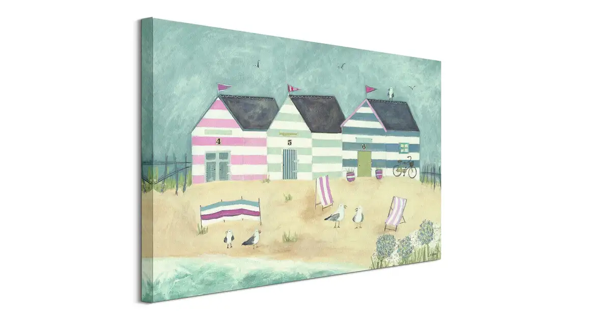 Sam Toft A Sunday Afternoon Bike Ride - obraz na płótnie - Galeria Plakatu