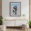 Billie Eilish Bling - plakat - Galeria Plakatu