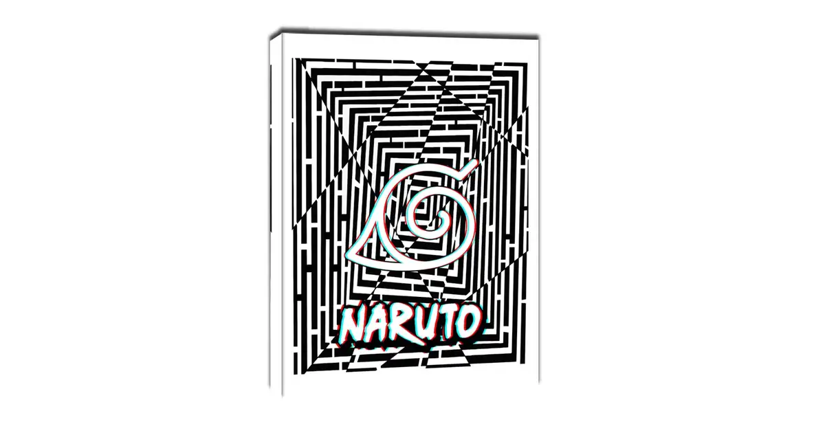 Maze Gaze Naruto - obraz na płótnie - Galeria Plakatu