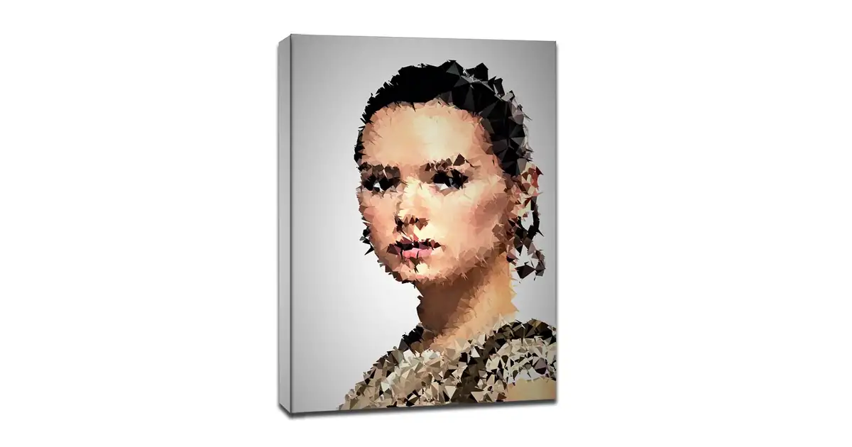 POLYamory - Rey, Gwiezdne Wojny Star Wars - obraz na płótnie - Galeria ...