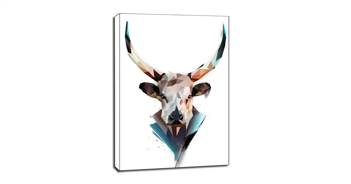 Byk - obraz na płótnie - Galeria Plakatu