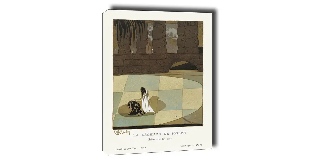 The Legend of Joseph, scene from Act II, Charles Martin - obraz na ...