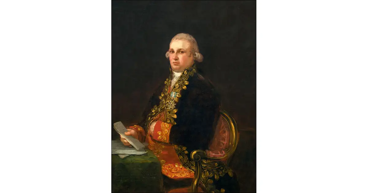 Don Antonio Noriega, 1801, Francisco Goya - plakat - Galeria Plakatu