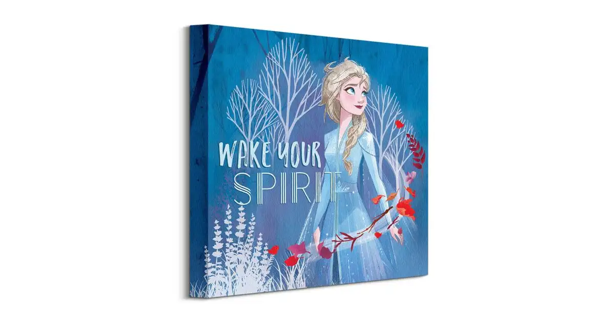 Frozen 2 Wake Your Spirit Elsa - obraz na płótnie - Galeria Plakatu