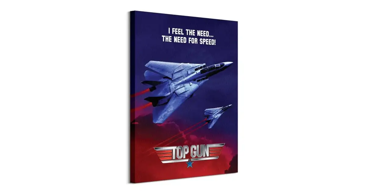 Top Gun Need For Speed Jets - obraz na płótnie - Galeria Plakatu