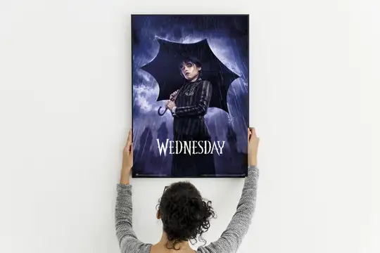 Wednesday Umbrella - plakat - Galeria Plakatu