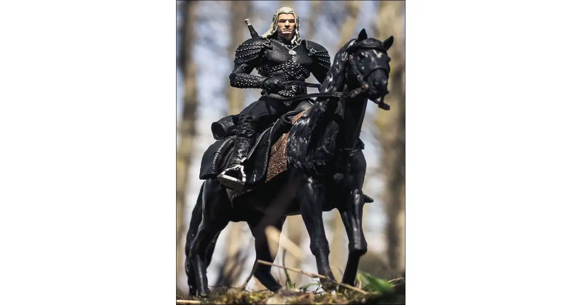 Geralt i Płotka, Wiedźmin - plakat - Galeria Plakatu