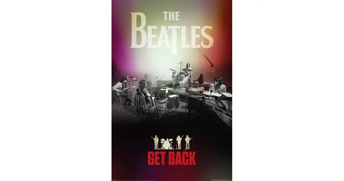 The Beatles Get Back - plakat - Galeria Plakatu