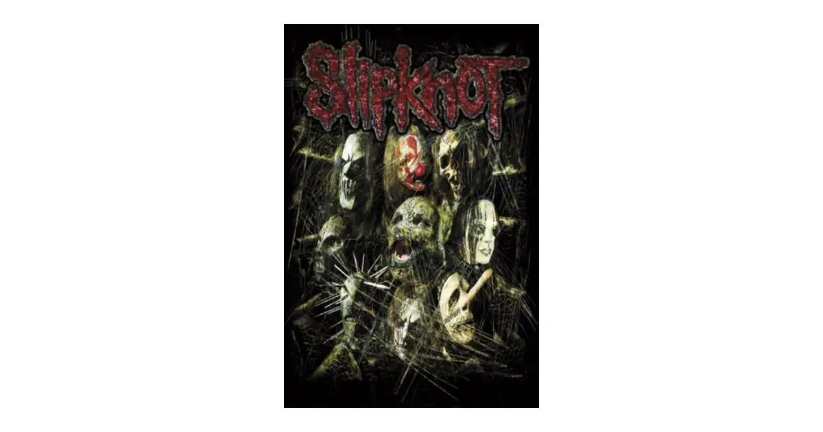 Slipknot Maski - plakat - Galeria Plakatu