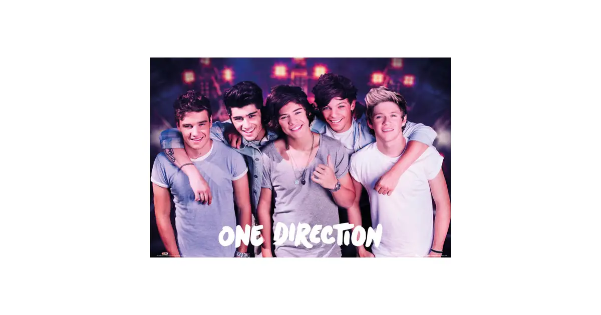 One Direction Scena - plakat - Galeria Plakatu