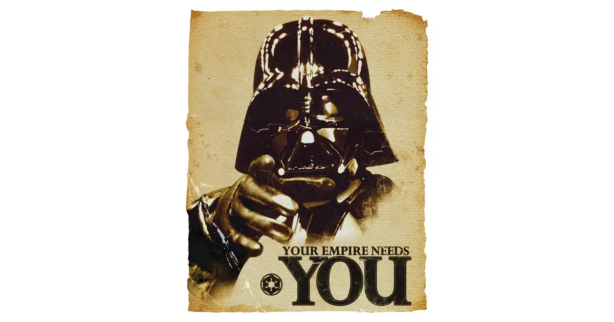 Empire Needs You - Vader Star Wars Gwiezdne Wojny - plakat - Galeria ...
