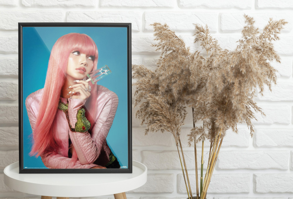 Blackpink Lisa Lalisa Manobal Lizak - plakat - Galeria Plakatu