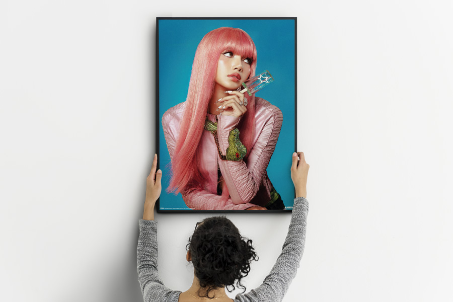 Blackpink Lisa Lalisa Manobal Lizak - plakat - Galeria Plakatu