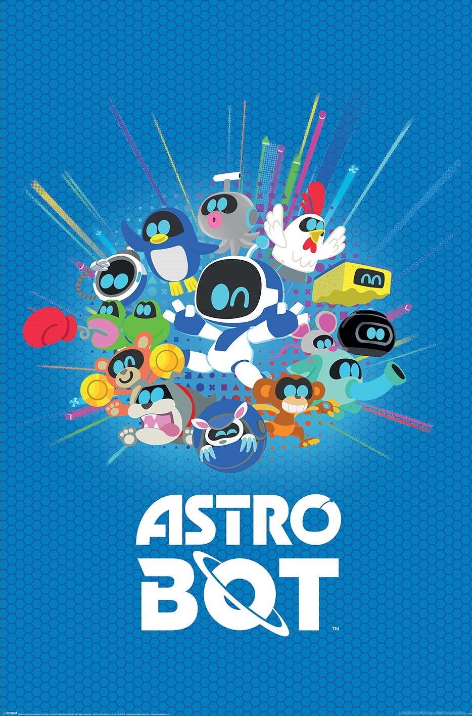 Playstation Astro Bot - plakat - Galeria Plakatu