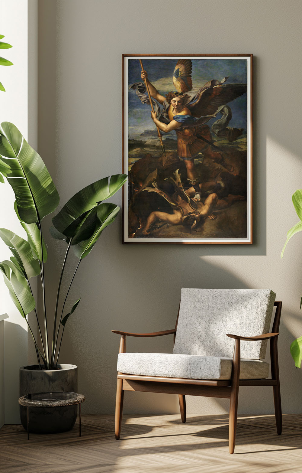Raphael Raffaello War in Heaven - plakat - Galeria Plakatu