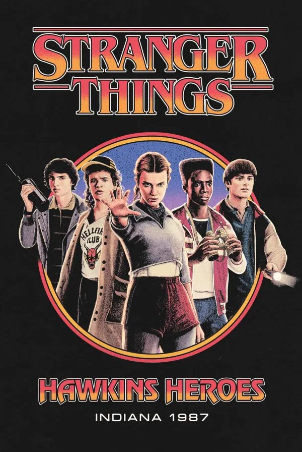 Stranger Things 5 Hawkins Heroes - plakat - Galeria Plakatu