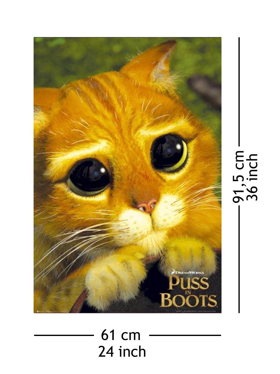 Kot w Butach - Shrek - plakat - Galeria Plakatu