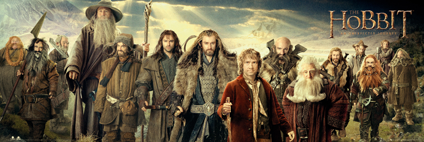 The Hobbit Obsada - plakat - Galeria Plakatu
