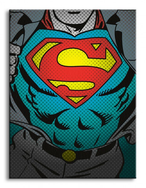 Dc Comics Superman Torso - Obraz na płótnie - Galeria Plakatu