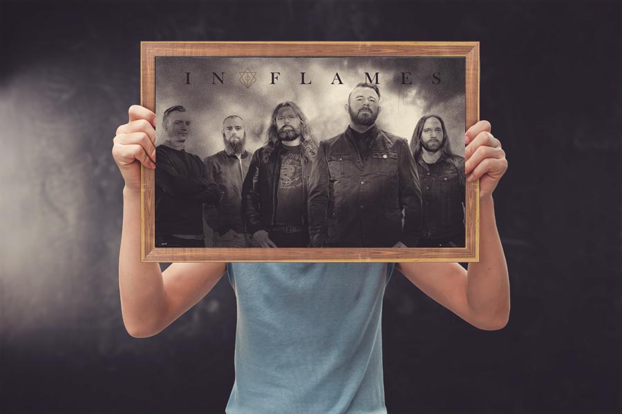 In Flames Band - plakat - Galeria Plakatu