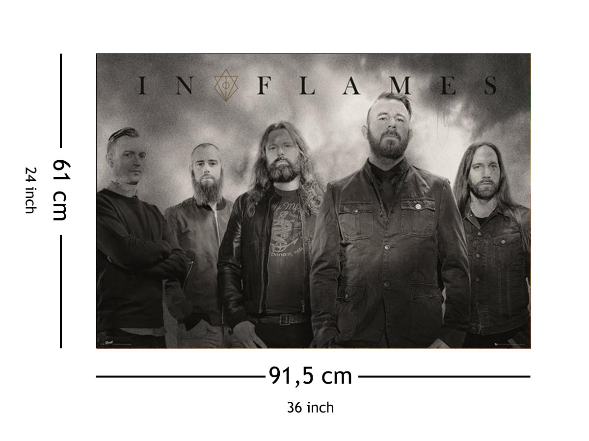 In Flames Band - plakat - Galeria Plakatu